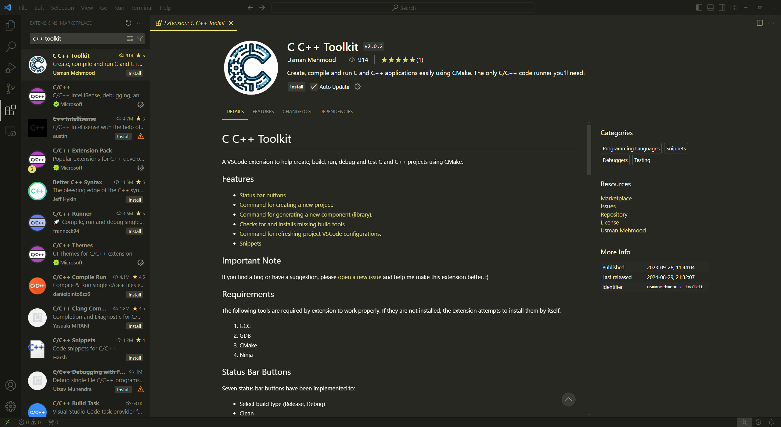 C C++ Toolkit