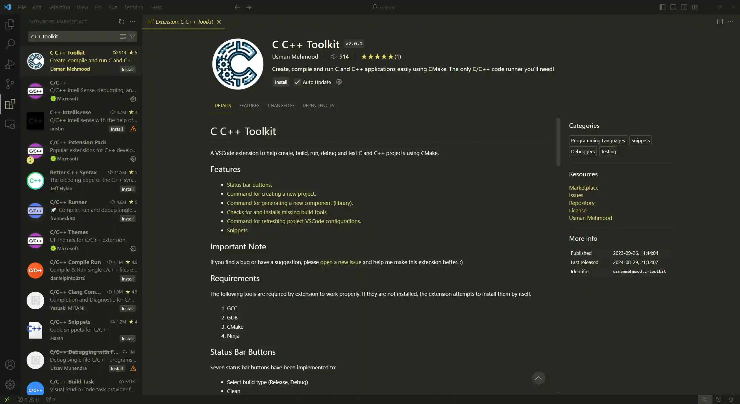 C C Toolkit